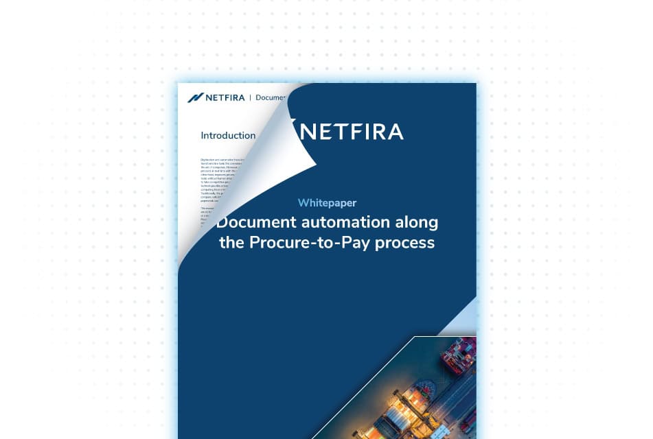 Whitepaper: Document automation along the P2P process - Download